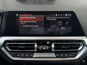 Black BMW 330 2019 in Vilnius, with an engine capacity of 2.00 L and mileage of 56 thousand km for 27600 €, photo 45 on AUTOMOTO.COM.LV