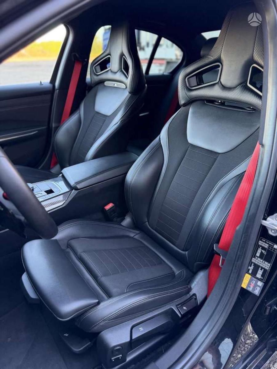 Black BMW 330 2019 in Kaunas, with an engine capacity of 2.00 L and mileage of 85 thousand km for 16300 €, photo 8 on AUTOMOTO.COM.LV