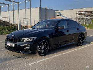 Black BMW 330 2019 in Kaunas, with an engine capacity of 2.00 L and mileage of 100 thousand km for 27300 €, photo  on AUTOMOTO.COM.LV
