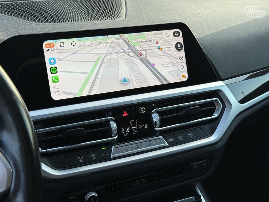 Melns BMW 330 2019 Kauņa, ar dzinēja tilpumu 2.00 L un nobraukumu 58 tūkst. km par 27900 €, foto 28 vietnē AUTOMOTO.COM.LV