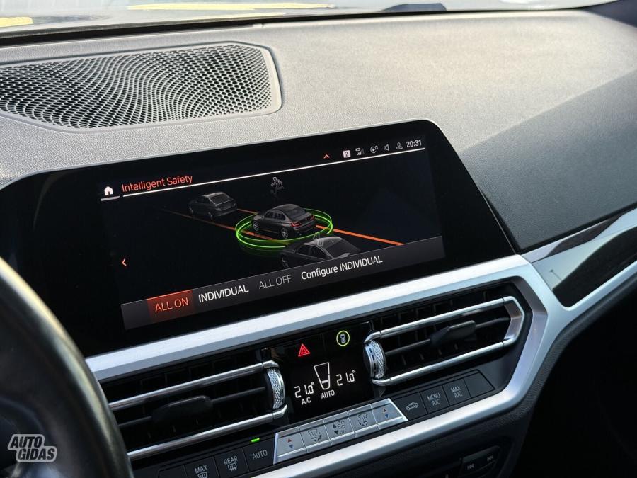 Melns BMW 330 2019 Kauņa, ar dzinēja tilpumu 2.00 L un nobraukumu 58 tūkst. km par 27900 €, foto 29 vietnē AUTOMOTO.COM.LV