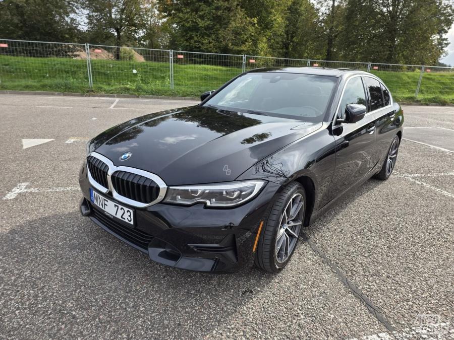 Melns BMW 330 2020 Viļņa, ar dzinēja tilpumu 2.00 L un nobraukumu 109 tūkst. km par 26000 €, foto 1 vietnē AUTOMOTO.COM.LV