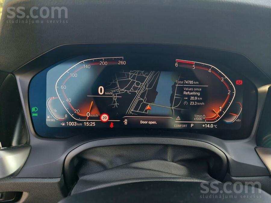 Melns BMW 330 2020 Ogre, ar dzinēja tilpumu 3.00 L un nobraukumu 78 tūkst. km par 36000 €, foto 6 vietnē AUTOMOTO.COM.LV