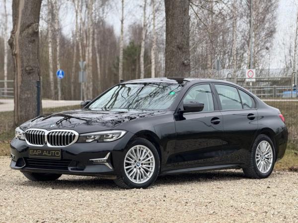 Black BMW 330 2020 in Riga, with an engine capacity of 3.00 L and mileage of 181 thousand km for 23500 €, photo 6 on AUTOMOTO.COM.LV