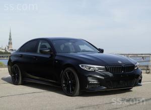 Melns BMW 330 2020 Rīga, ar dzinēja tilpumu 2.00 L un nobraukumu 98 tūkst. km par 31700 €, foto  vietnē AUTOMOTO.COM.LV