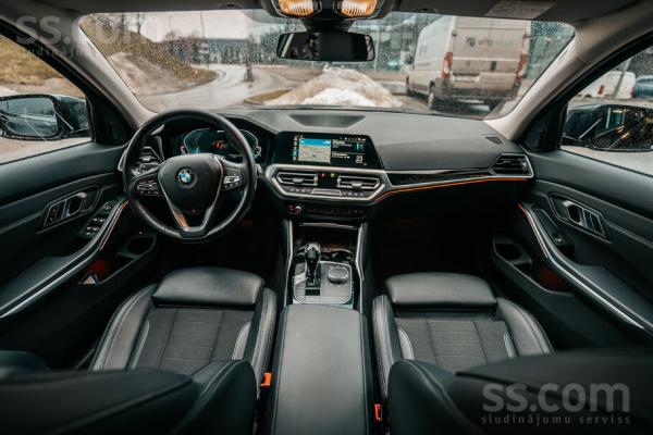 Melns BMW 330 2020 Tallina, ar dzinēja tilpumu 2.00 L un nobraukumu 80 tūkst. km par 25000 €, foto 4 vietnē AUTOMOTO.COM.LV