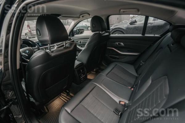 Melns BMW 330 2020 Tallina, ar dzinēja tilpumu 2.00 L un nobraukumu 80 tūkst. km par 25000 €, foto 6 vietnē AUTOMOTO.COM.LV