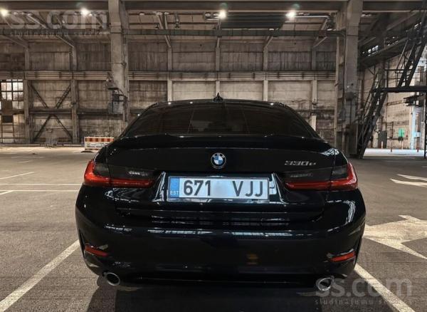 Melns BMW 330 2020 Tallina, ar dzinēja tilpumu 2.00 L un nobraukumu 80 tūkst. km par 25000 €, foto 9 vietnē AUTOMOTO.COM.LV