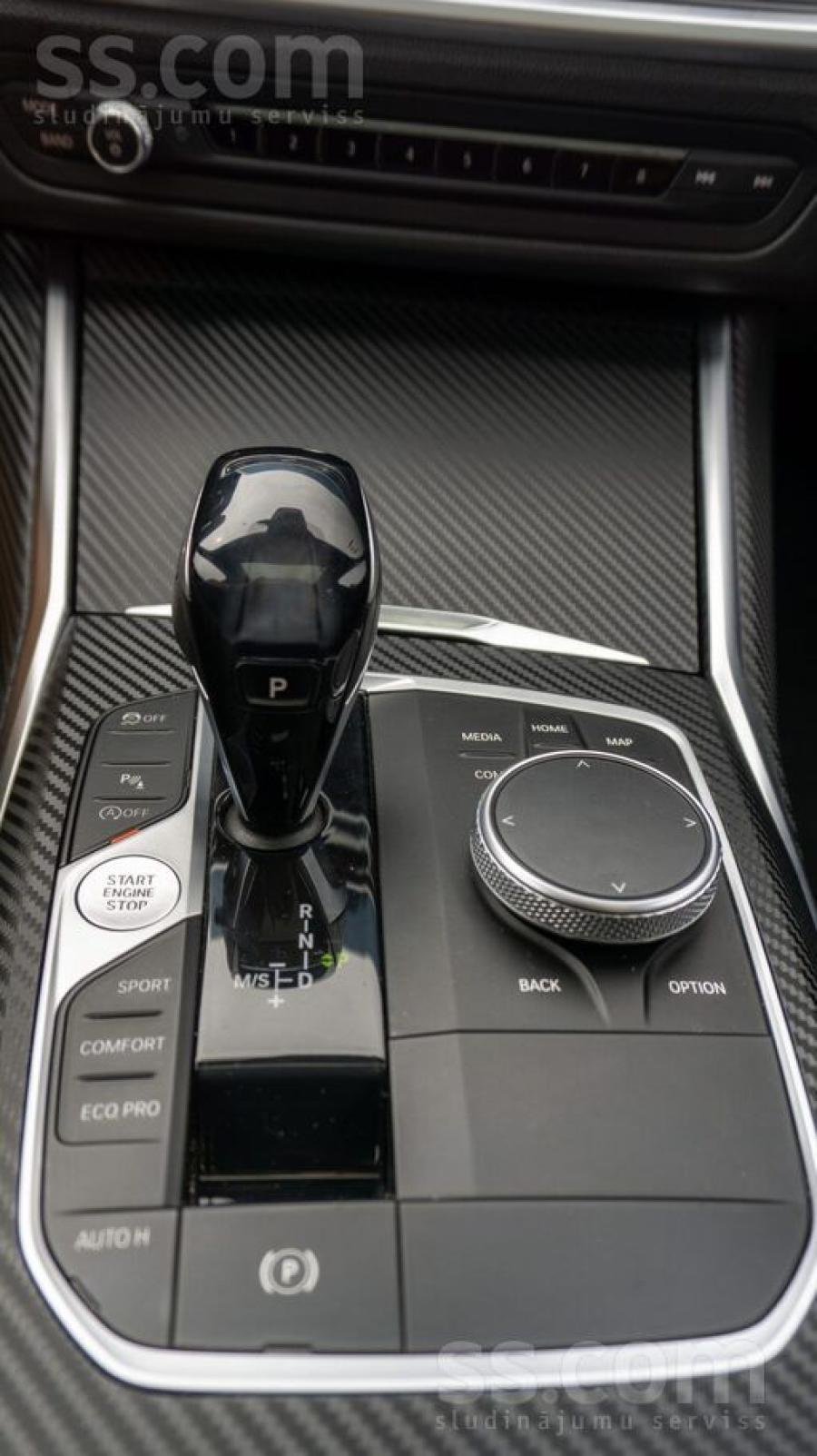 Black BMW 330 2020 in Riga, with an engine capacity of 2.00 L and mileage of 88 thousand km for 28590 €, photo 16 on AUTOMOTO.COM.LV