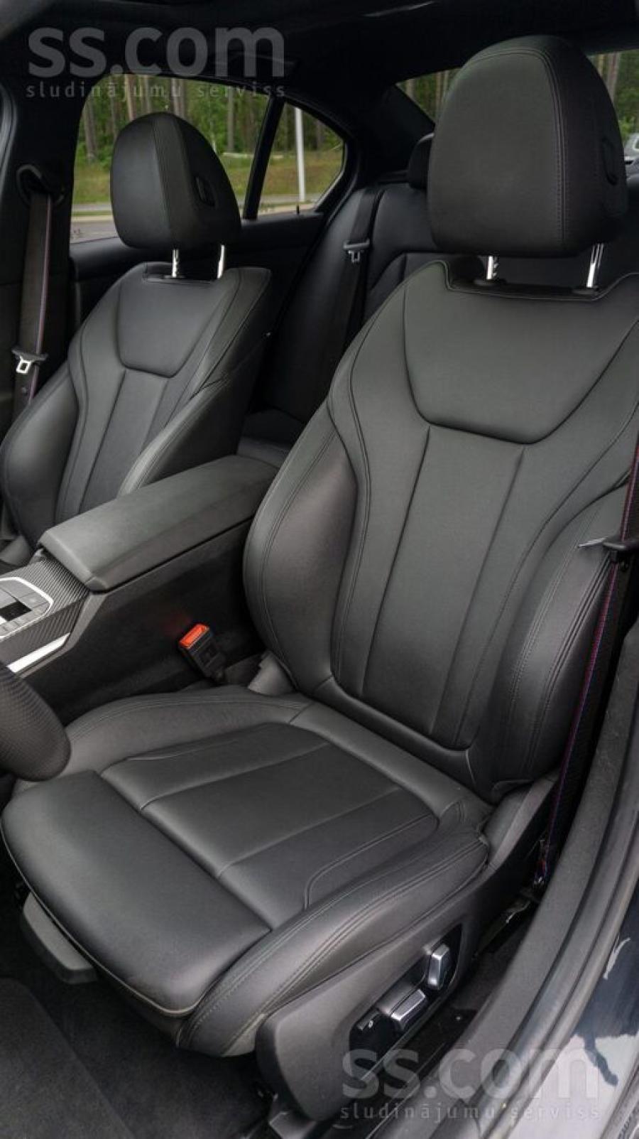 Black BMW 330 2020 in Riga, with an engine capacity of 2.00 L and mileage of 88 thousand km for 28590 €, photo 30 on AUTOMOTO.COM.LV