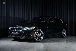 Black BMW 330 2020 in Vilnius, with an engine capacity of 2.00 L and mileage of 113 thousand km for 21999 €, photo  on AUTOMOTO.COM.LV