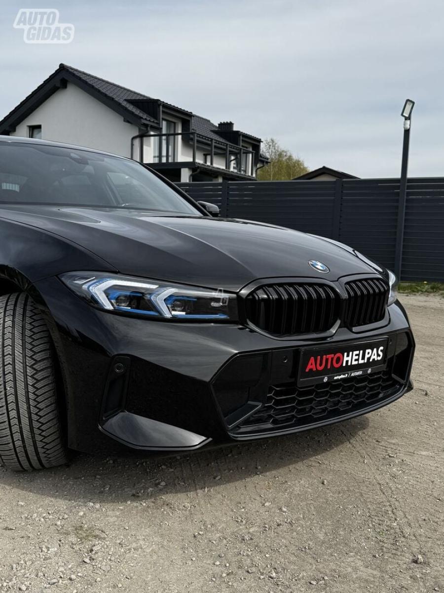 Black BMW 330 2021 in Klaipeda, with an engine capacity of 2.00 L and mileage of 108 thousand km for 24999 €, photo 3 on AUTOMOTO.COM.LV