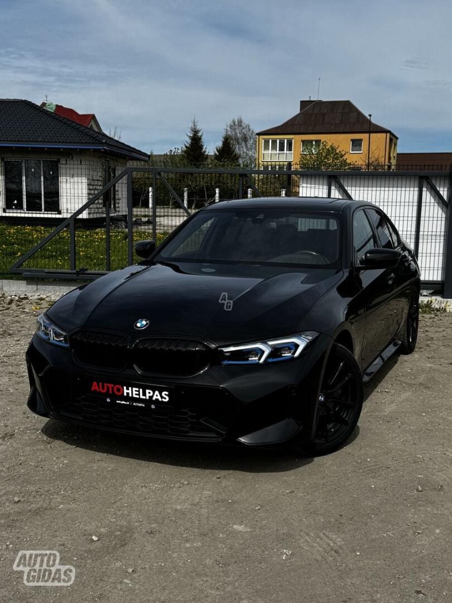 Black BMW 330 2021 in Klaipeda, with an engine capacity of 2.00 L and mileage of 108 thousand km for 24999 €, photo 5 on AUTOMOTO.COM.LV