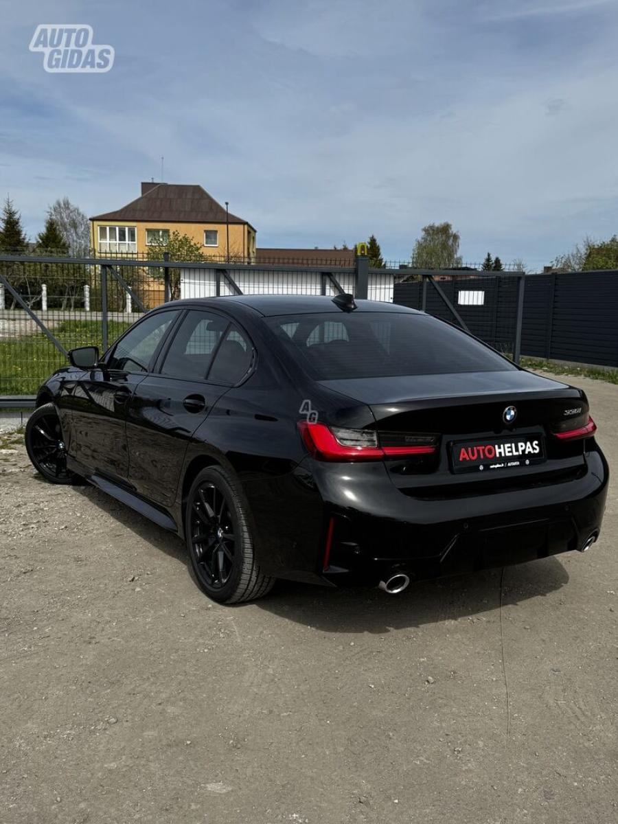 Black BMW 330 2021 in Klaipeda, with an engine capacity of 2.00 L and mileage of 108 thousand km for 24999 €, photo 6 on AUTOMOTO.COM.LV