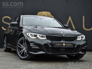 Black BMW 330 2021 in Tukums, with an engine capacity of 2.00 L and mileage of 168 thousand km for 27700 €, photo  on AUTOMOTO.COM.LV