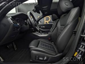 Black BMW 330 2021 in Tukums, with an engine capacity of 2.00 L and mileage of 168 thousand km for 27700 €, photo 6 on AUTOMOTO.COM.LV