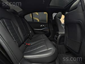 Black BMW 330 2021 in Tukums, with an engine capacity of 2.00 L and mileage of 168 thousand km for 27700 €, photo 8 on AUTOMOTO.COM.LV