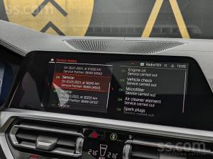 Black BMW 330 2021 in Tukums, with an engine capacity of 2.00 L and mileage of 168 thousand km for 27700 €, photo 32 on AUTOMOTO.COM.LV