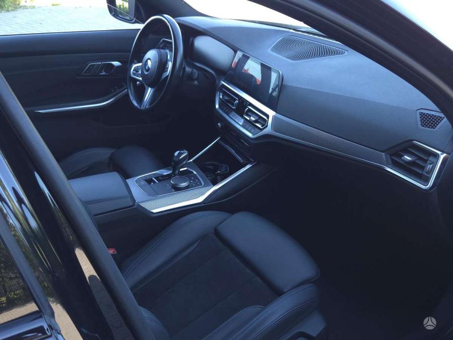 Melns BMW 330 2021 Kauņa, ar dzinēja tilpumu 3.00 L un nobraukumu 198 tūkst. km par 25350 €, foto 9 vietnē AUTOMOTO.COM.LV