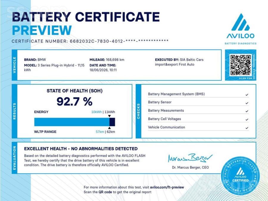 Melns BMW 330 2021 Rīga, ar dzinēja tilpumu 2.00 L un nobraukumu 169 tūkst. km par 27650 €, foto 22 vietnē AUTOMOTO.COM.LV