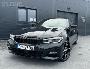 Black BMW 330 2021 in Riga, with an engine capacity of 2.00 L and mileage of 171 thousand km for 27500 €, photo 1 on AUTOMOTO.COM.LV