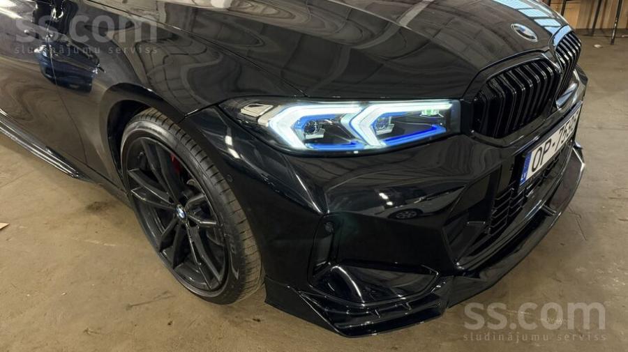 Melns BMW 330 2021 Rīga, ar dzinēja tilpumu 3.00 L un nobraukumu 51 tūkst. km par 34900 €, foto 1 vietnē AUTOMOTO.COM.LV