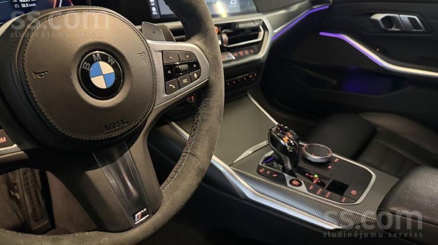 Melns BMW 330 2021 Rīga, ar dzinēja tilpumu 3.00 L un nobraukumu 51 tūkst. km par 34900 €, foto 6 vietnē AUTOMOTO.COM.LV