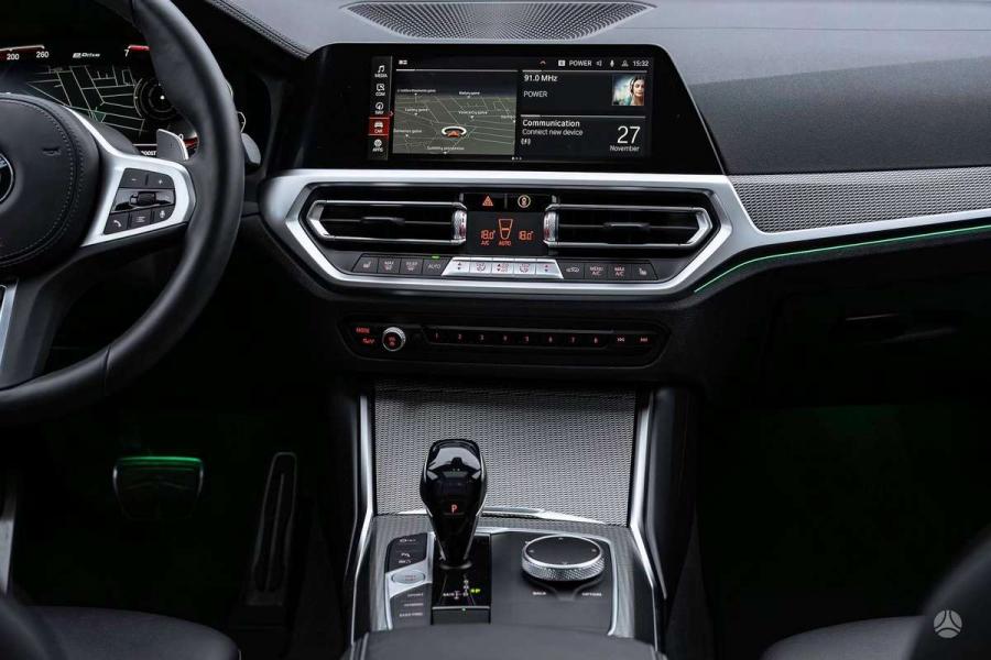 Melns BMW 330 2021 Kauņa, ar dzinēja tilpumu 2.00 L un nobraukumu 78 tūkst. km par 33000 €, foto 12 vietnē AUTOMOTO.COM.LV