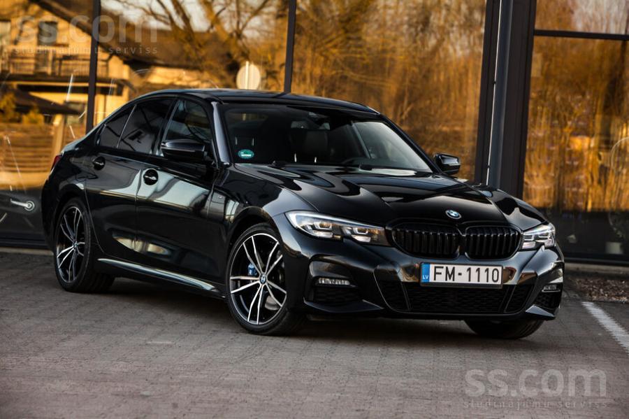 Melns BMW 330 2022 Jelgava, ar dzinēja tilpumu 2.00 L un nobraukumu 109 tūkst. km par 34400 €, foto 3 vietnē AUTOMOTO.COM.LV