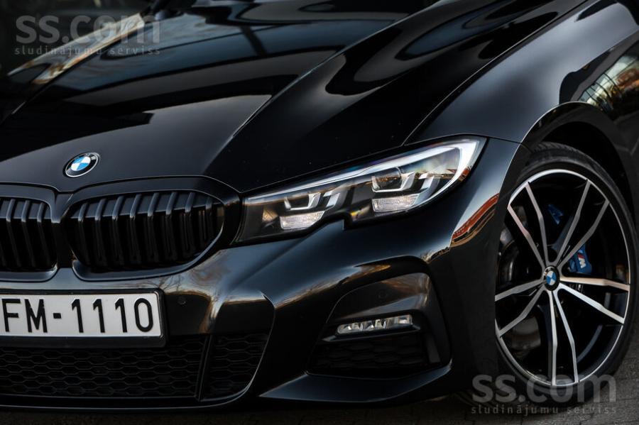 Melns BMW 330 2022 Jelgava, ar dzinēja tilpumu 2.00 L un nobraukumu 109 tūkst. km par 34400 €, foto 5 vietnē AUTOMOTO.COM.LV