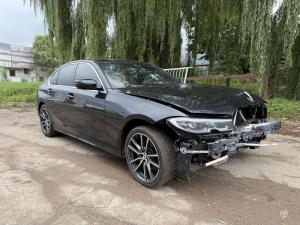 Black BMW 330 2022 in Siauliai, with an engine capacity of 2.00 L and mileage of 160 thousand km for 16200 €, photo  on AUTOMOTO.COM.LV
