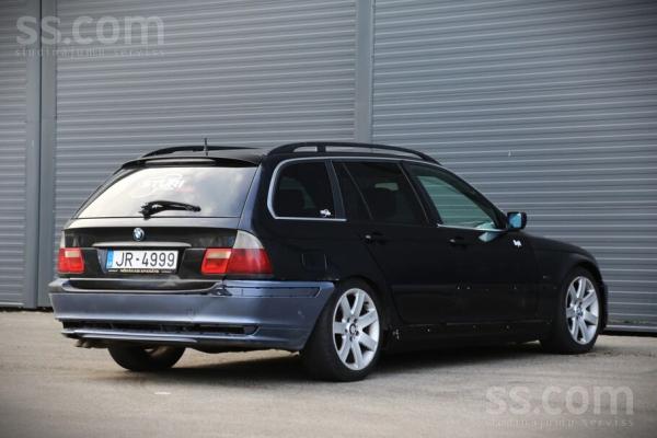 Black BMW 330 2000 in Riga, with an engine capacity of 3.00 L and mileage of 0 thousand km for 2000 €, photo 5 on AUTOMOTO.COM.LV