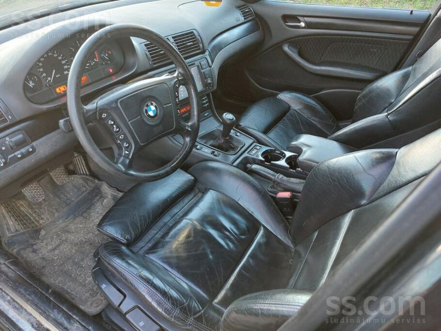 Melns BMW 330 2000 Rīga, ar dzinēja tilpumu 3.00 L un nobraukumu 433 tūkst. km par 2350 €, foto 12 vietnē AUTOMOTO.COM.LV