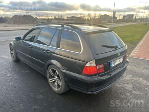 Melns BMW 330 2001 Liepāja, ar dzinēja tilpumu 3.00 L un nobraukumu 456 tūkst. km par 2100 €, foto 4 vietnē AUTOMOTO.COM.LV