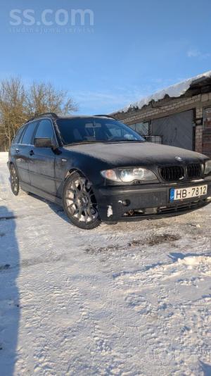 Melns BMW 330 2001 Dobele, ar dzinēja tilpumu 3.00 L un nobraukumu 517 tūkst. km par 2000 €, foto  vietnē AUTOMOTO.COM.LV