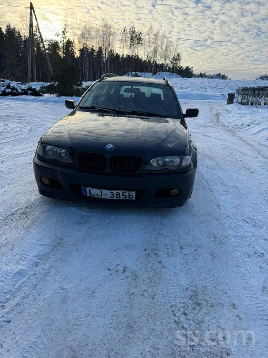 Black BMW 330 2001 in Cesis, with an engine capacity of 3.00 L and mileage of 390 thousand km for 1800 €, photo 1 on AUTOMOTO.COM.LV