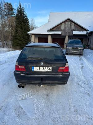 Black BMW 330 2001 in Cesis, with an engine capacity of 3.00 L and mileage of 390 thousand km for 1800 €, photo 3 on AUTOMOTO.COM.LV