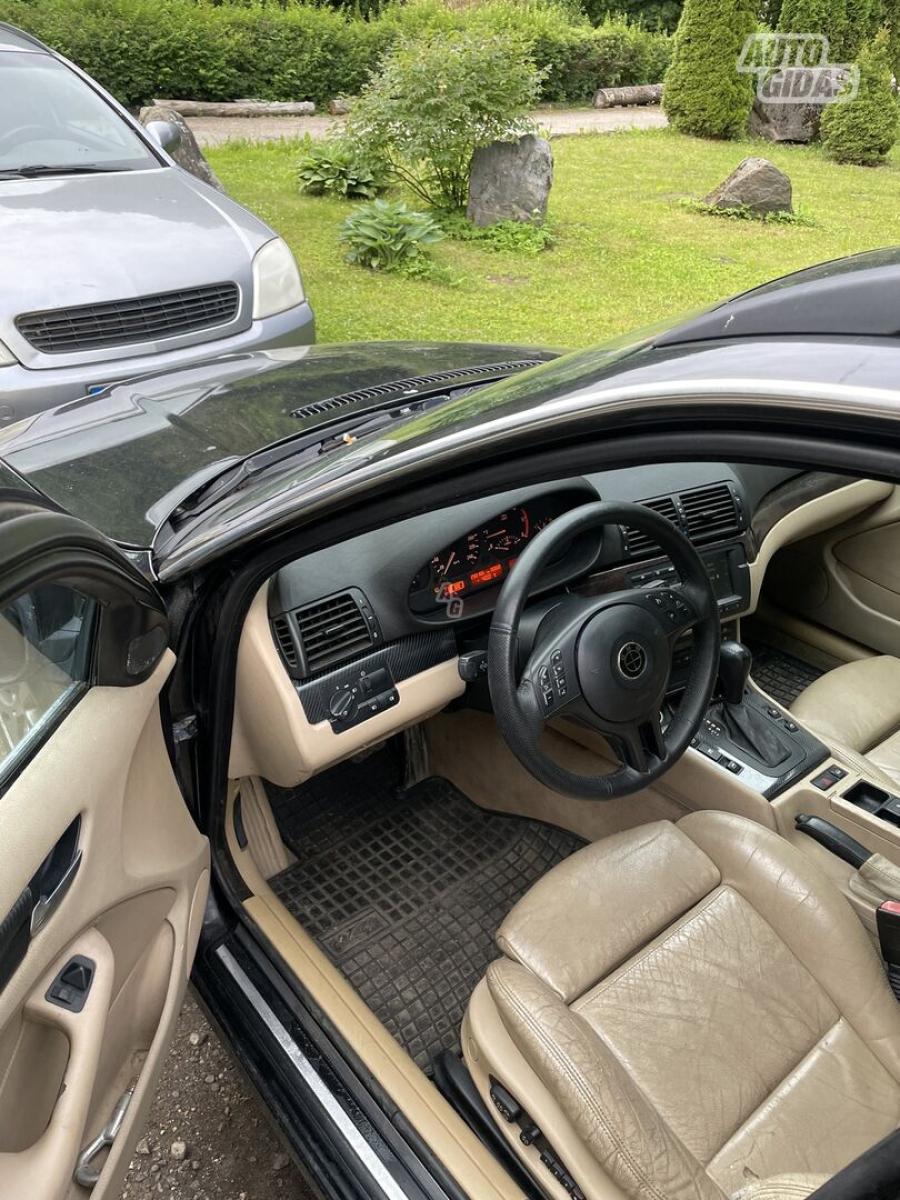 Melns BMW 330 2001 Viļņa, ar dzinēja tilpumu 2.90 L un nobraukumu 290 tūkst. km par 1600 €, foto 13 vietnē AUTOMOTO.COM.LV