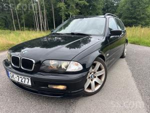 Black BMW 330 2001 in Riga, with an engine capacity of 3.00 L and mileage of 0 thousand km for 1650 €, photo  on AUTOMOTO.COM.LV