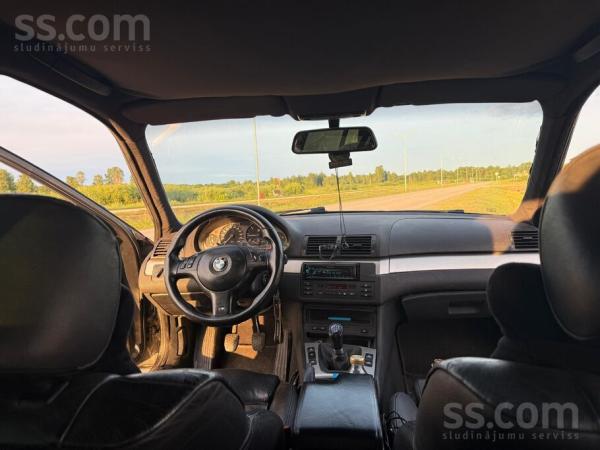 Black BMW 330 2001 in Preili, with an engine capacity of 3.00 L and mileage of 415 thousand km for 5000 €, photo 3 on AUTOMOTO.COM.LV