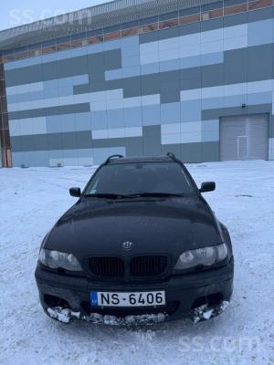 Melns BMW 330 2001 Dobele, ar dzinēja tilpumu 3.00 L un nobraukumu 450 tūkst. km par 2300 €, foto  vietnē AUTOMOTO.COM.LV