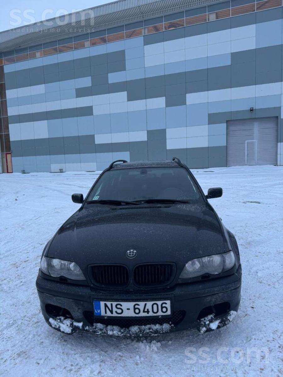 Melns BMW 330 2001 Dobele, ar dzinēja tilpumu 3.00 L un nobraukumu 450 tūkst. km par 2300 €, foto 1 vietnē AUTOMOTO.COM.LV