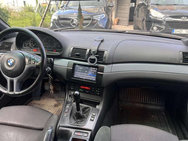 Black BMW 330 2001 in Kaunas, with an engine capacity of 2.98 L and mileage of 430 thousand km for 3500 €, photo 7 on AUTOMOTO.COM.LV