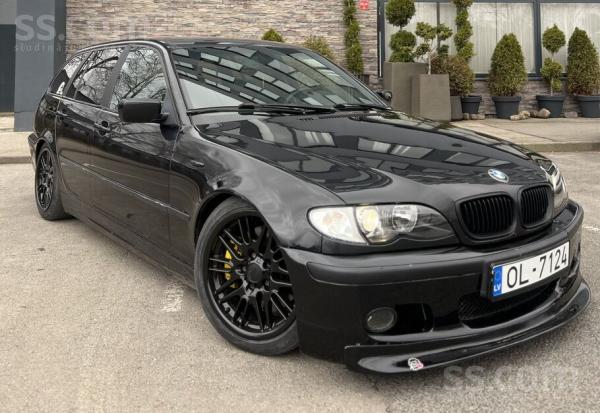 Black BMW 330 2002 in Riga, with an engine capacity of 3.00 L and mileage of 0 thousand km for 2995 €, photo 1 on AUTOMOTO.COM.LV