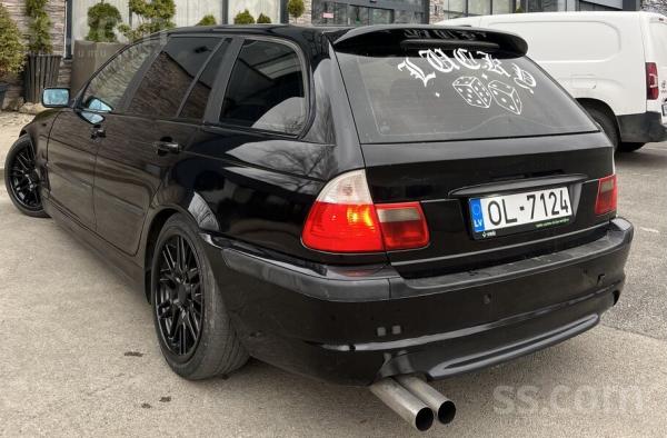 Black BMW 330 2002 in Riga, with an engine capacity of 3.00 L and mileage of 0 thousand km for 2995 €, photo 5 on AUTOMOTO.COM.LV