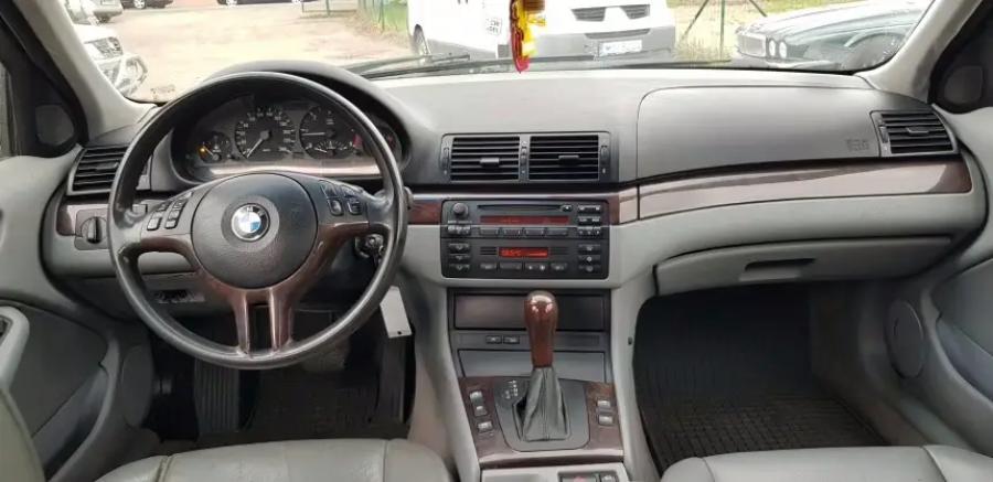 Black BMW 330 2002 in Valmiera, with an engine capacity of 3.00 L and mileage of 480 thousand km for 2200 €, photo 10 on AUTOMOTO.COM.LV