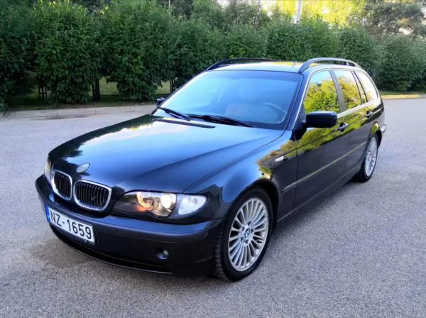 Black BMW 330 2002 in Riga, with an engine capacity of 3.00 L and mileage of 338 thousand km for 2290 €, photo 1 on AUTOMOTO.COM.LV