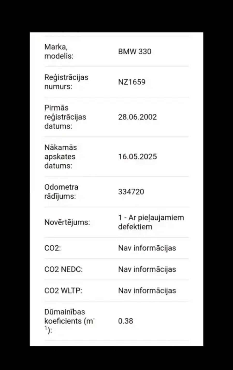 Melns BMW 330 2002 Rīga, ar dzinēja tilpumu 3.00 L un nobraukumu 338 tūkst. km par 2290 €, foto 14 vietnē AUTOMOTO.COM.LV