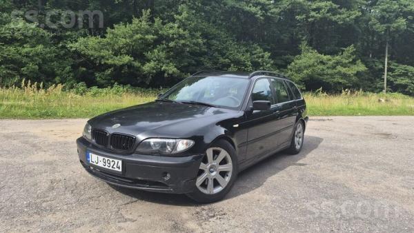 Black BMW 330 2002 in Liepaja, with an engine capacity of 3.00 L and mileage of 462 thousand km for 2500 €, photo 1 on AUTOMOTO.COM.LV