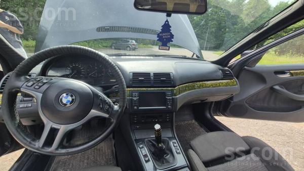 Black BMW 330 2002 in Liepaja, with an engine capacity of 3.00 L and mileage of 462 thousand km for 2500 €, photo 8 on AUTOMOTO.COM.LV